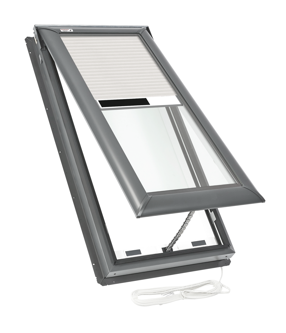 VSE -Electric Powered Fresh Air skylight With Solar Shades ...