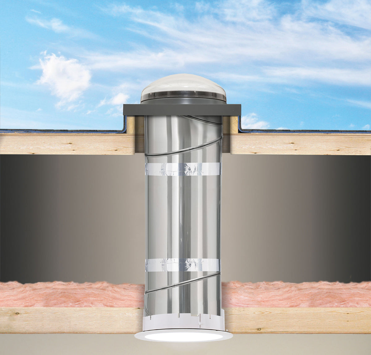 VELUX Curb Mount TCR Tunnel® Flat Roof — shopskylights.com